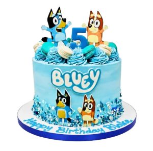 Bluey themed cake design suitable for all occasions