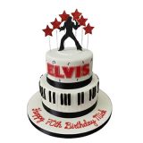 Elvis themed cake design suitable for all occasions