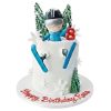 Skier themed cake design suitable for all occasions
