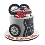 Sports Car themed cake design suitable for all occasions