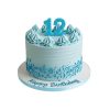 Swirl Buttercream themed cake design suitable for all occasions
