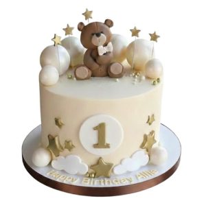 Teddy Bear themed cake design suitable for all occasions