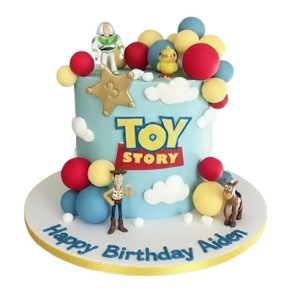 Toy Story themed cake design suitable for all occasions